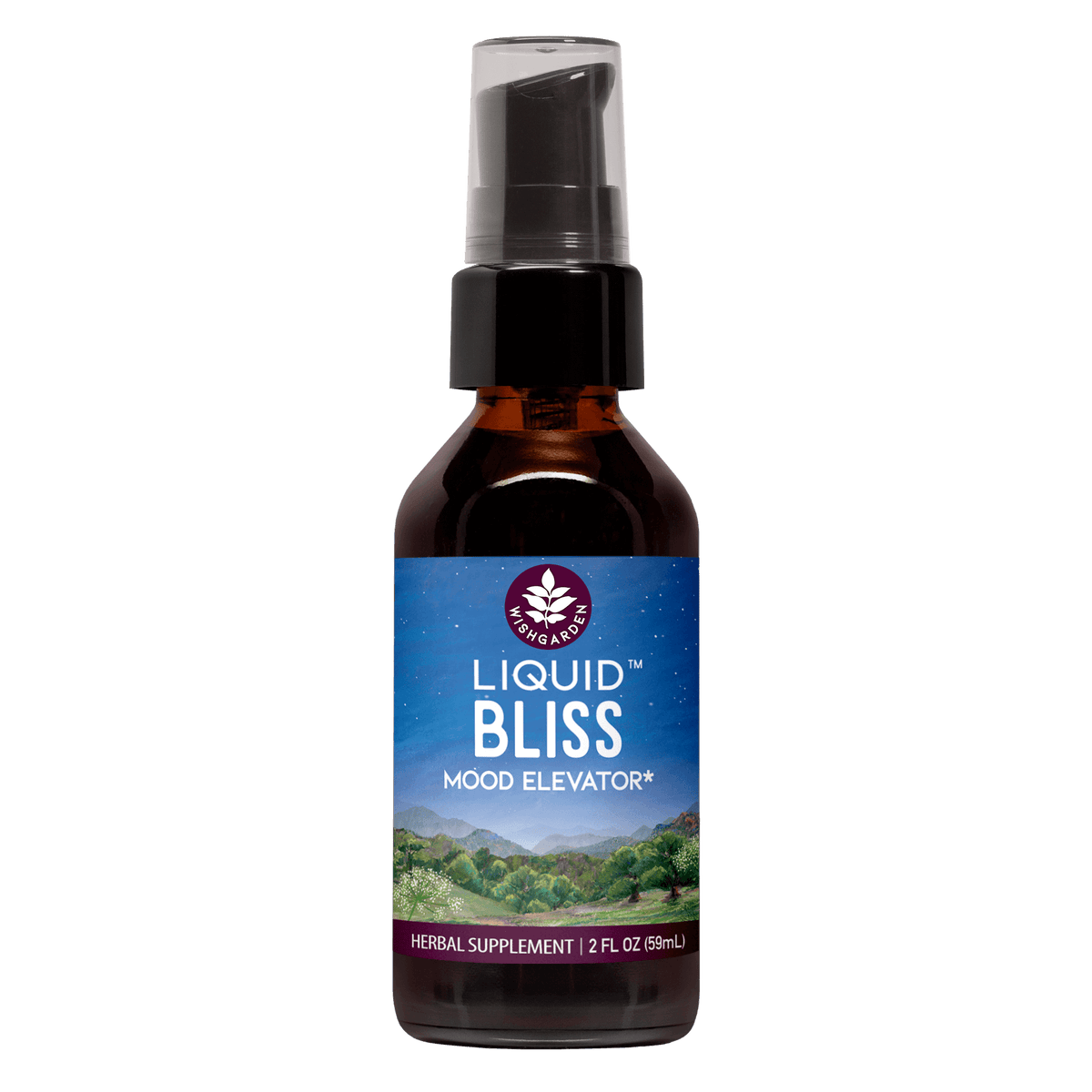 Liquid Bliss: Best Natural Mood Elevator & Booster – WishGarden Herbs