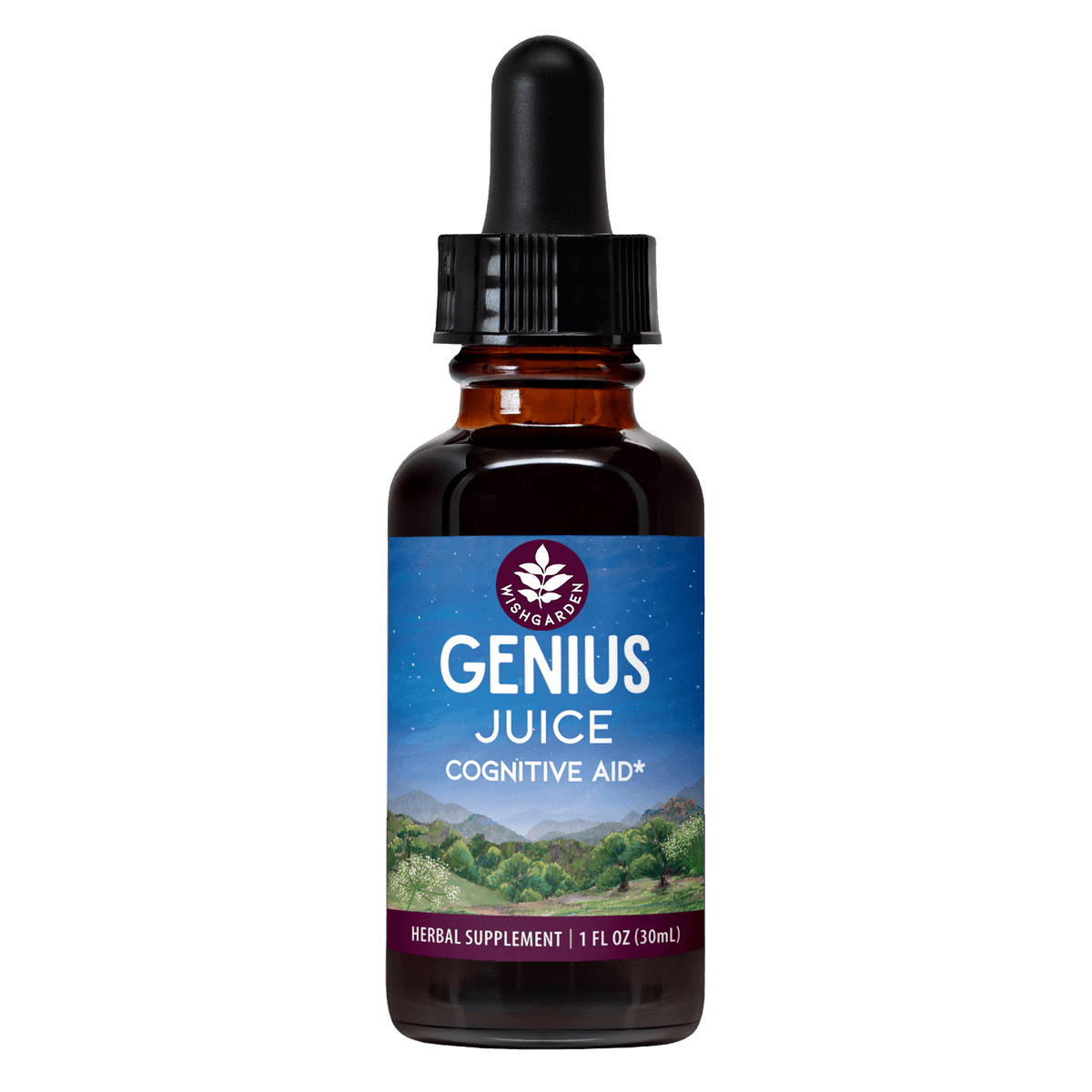 Genius Juice Cognitive Aid: Herbs for Clarity and Focus – WishGarden Herbs